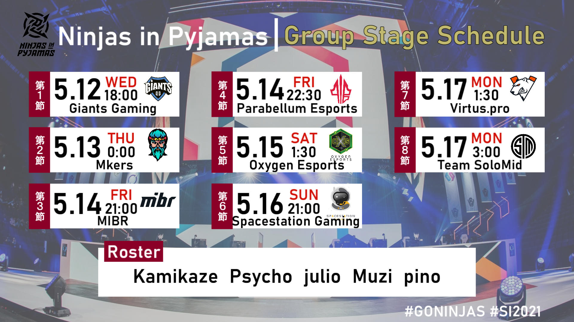 【R6S】Six Invitational 2021 出場チーム紹介！【Ninjas in Pyjamas編】 | SiegeGamers