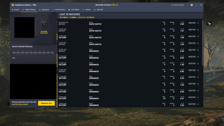 【R6S】トラッカーを利用して味方のStatsを確認しよう！R6 Trackerの導入方法まとめ