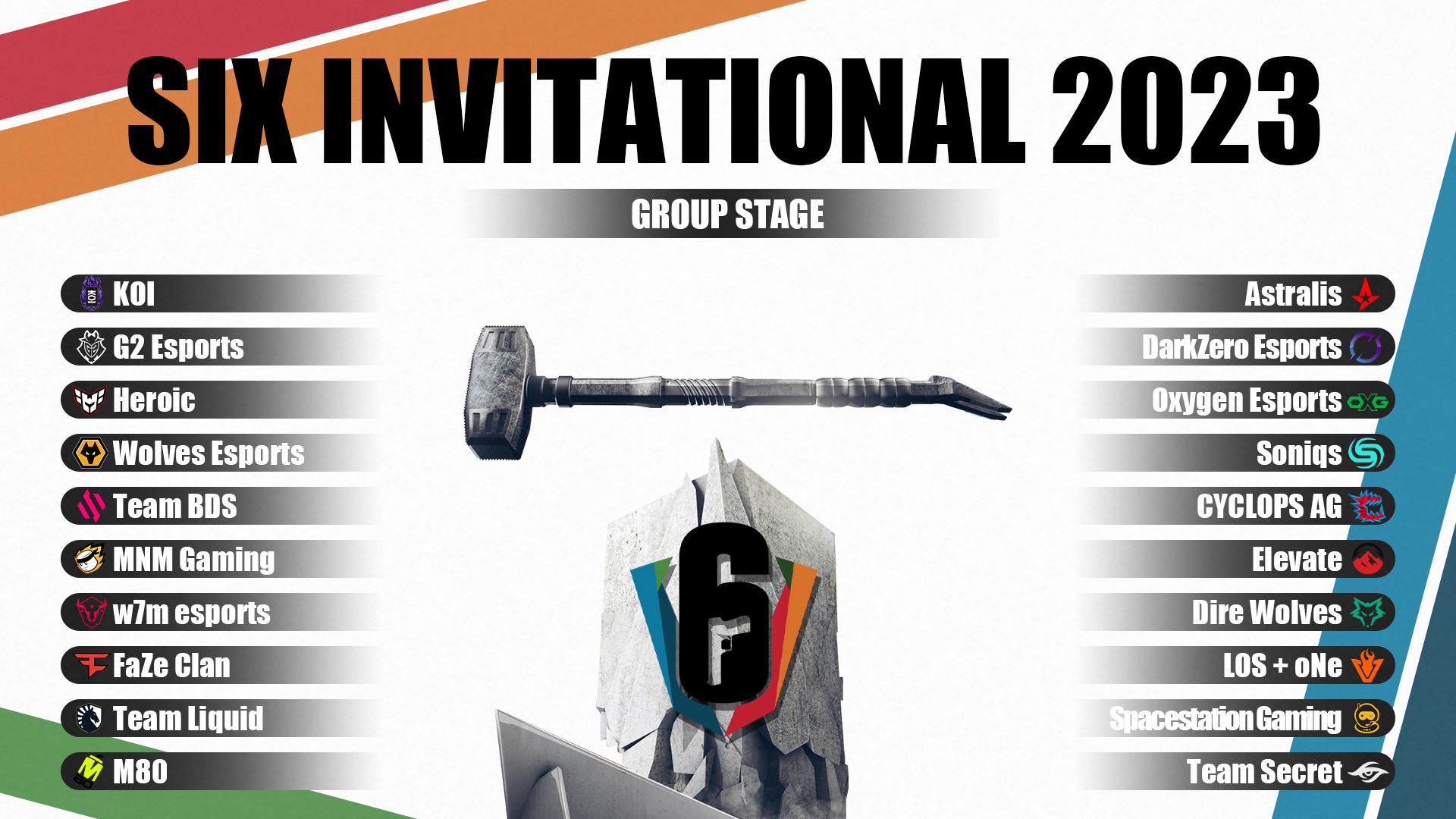 【S.I.2023】Six Invitational 2023 情報まとめ | SiegeGamers