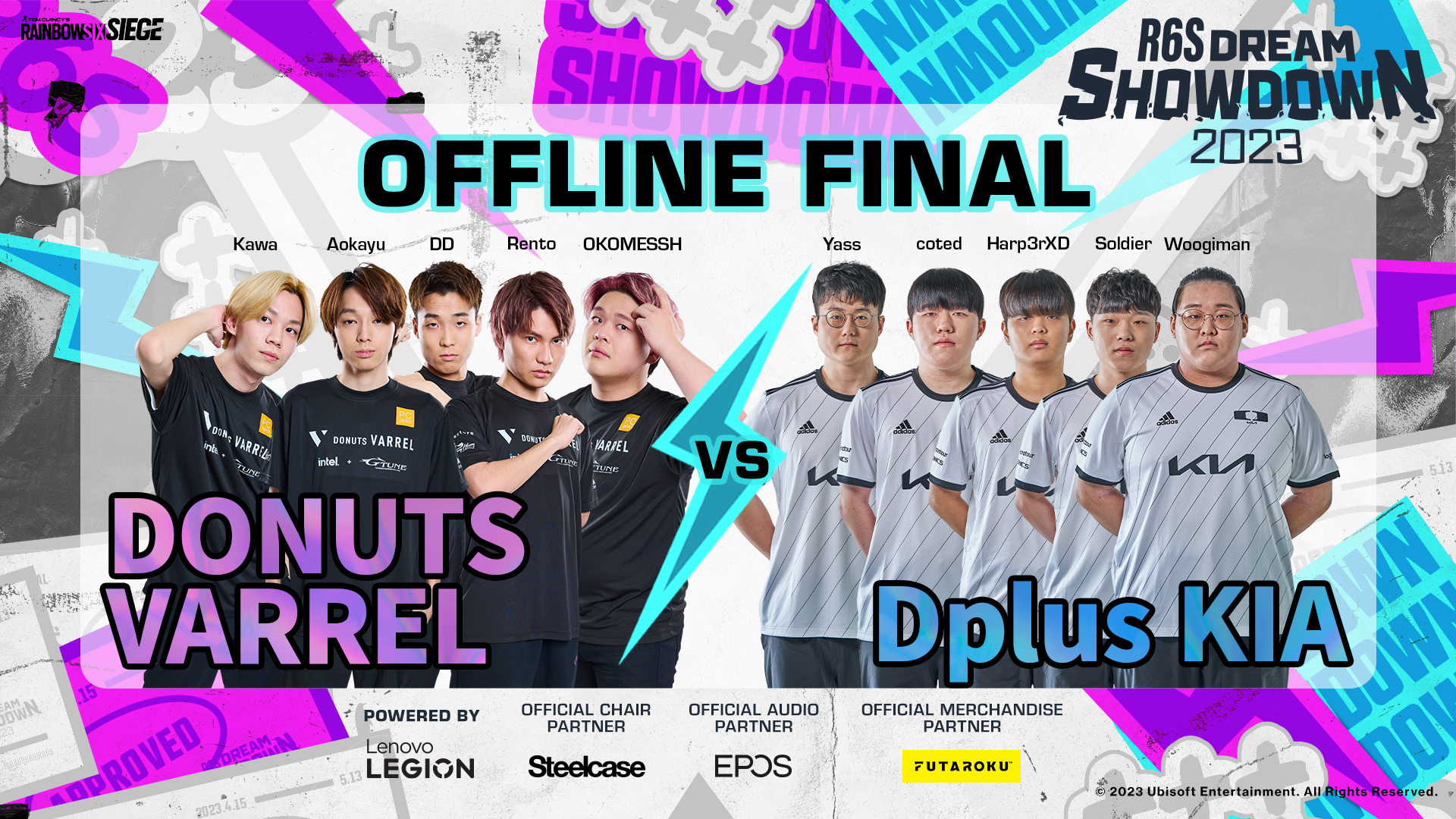 【DreamHack】レジェンドPenguが日本にやってくる！Dplusも来日し、VARRELと対戦！/ R6S Dream Showdown 2023イベント情報 | SiegeGamers