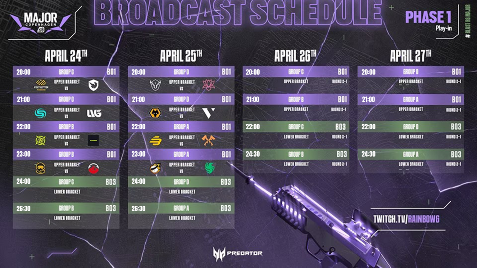 【R6 Major】BLAST R6 Major Copenhagen 2023観戦ガイド / 情報まとめ | SiegeGamers