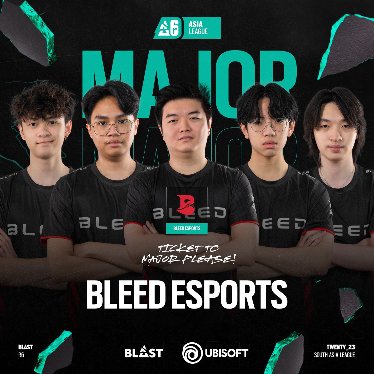 【BLAST R6 Major】グループステージを突破し、世界で爪痕を残せるか / ASIA・MENA地域出場チーム紹介 | SiegeGamers