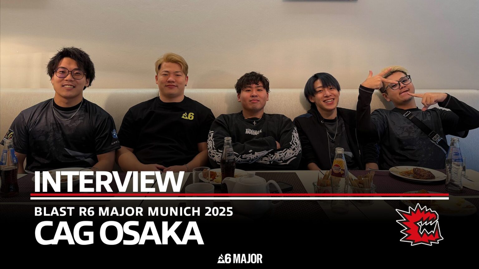 【BLAST R6 Major】日本の期待を背負い、再び世界へ挑む！ アジア王者「CAG Osaka」に独占インタビュー | SiegeGamers